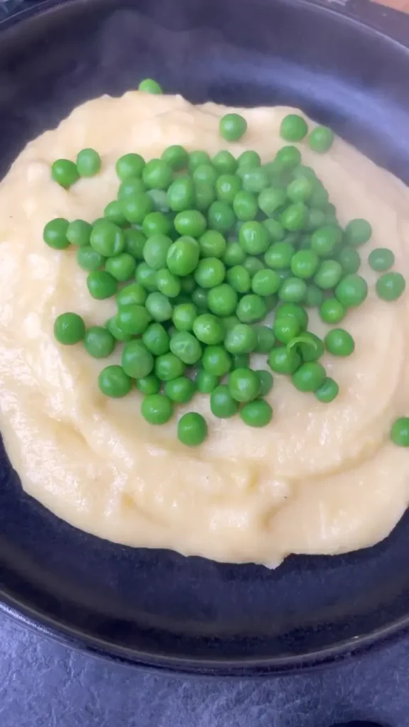 Creamy Parmesan Polenta with Peas and Poached Eggs – Comfort Food Made ...